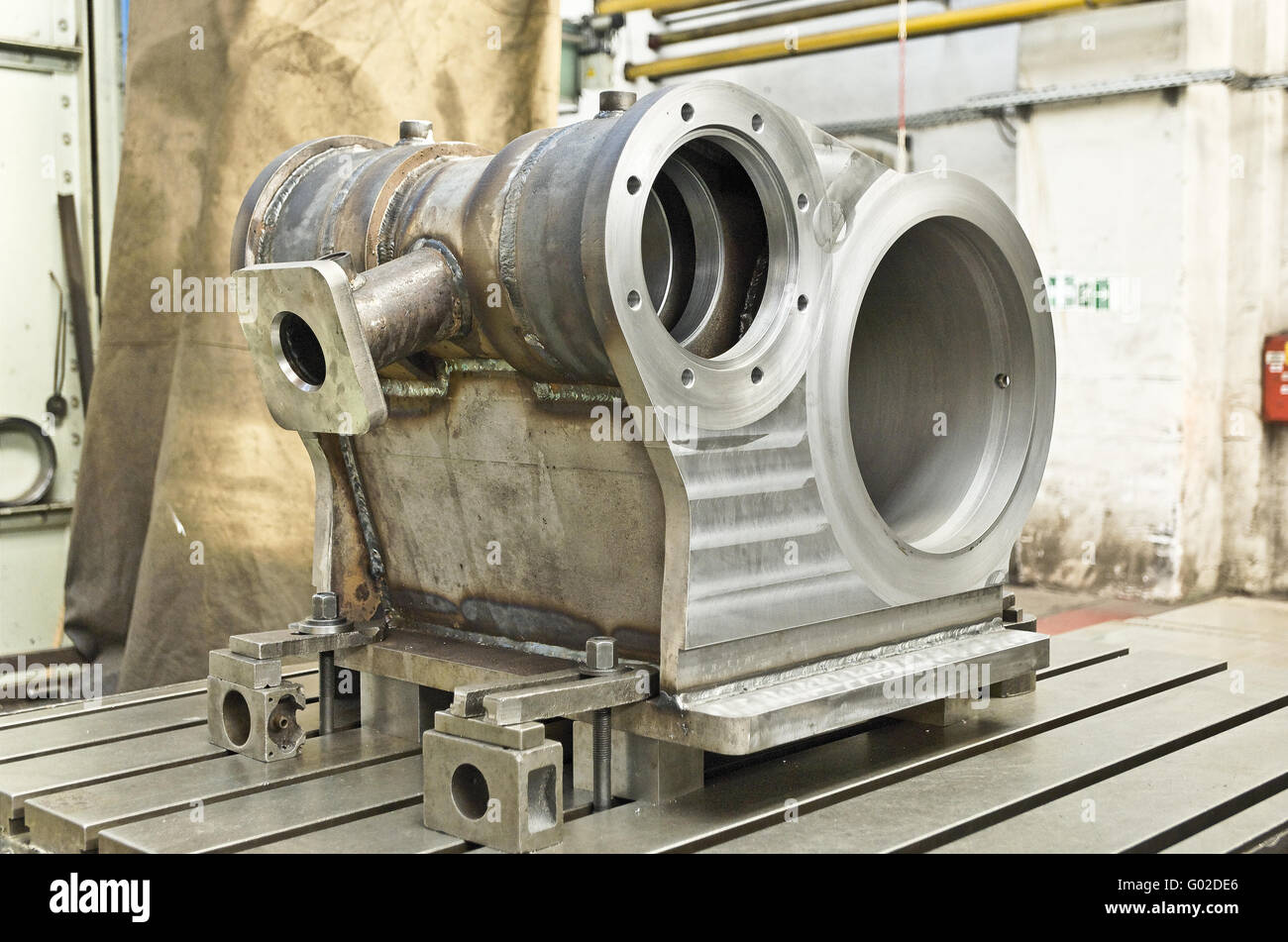 Meiningen Steam Locomotive Works Stock Photo - Alamy