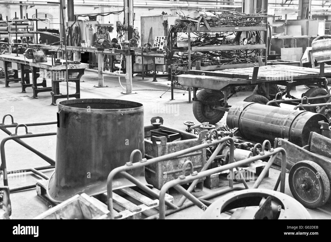 Meiningen Steam Locomotive Works Stock Photo - Alamy
