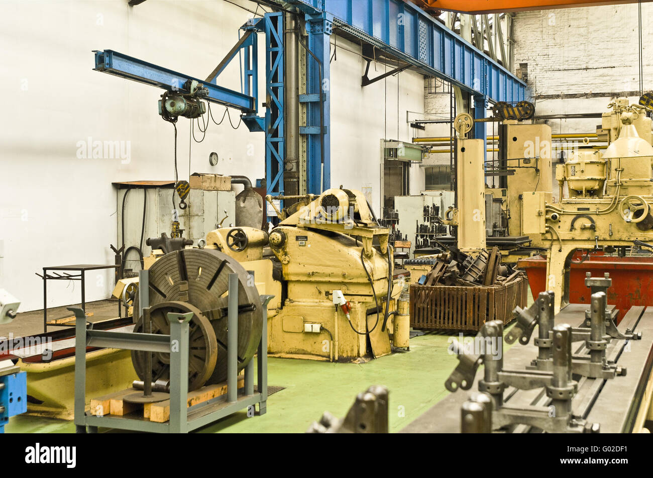 Meiningen Steam Locomotive Works Stock Photo - Alamy
