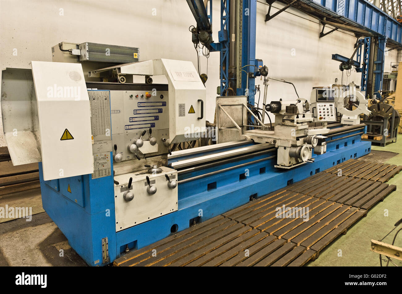 Meiningen Steam Locomotive Works Stock Photo - Alamy