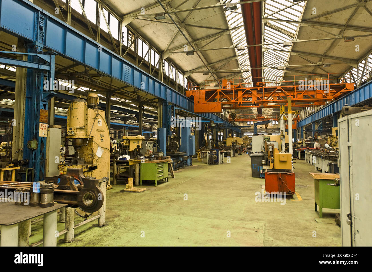 Meiningen Steam Locomotive Works Stock Photo - Alamy