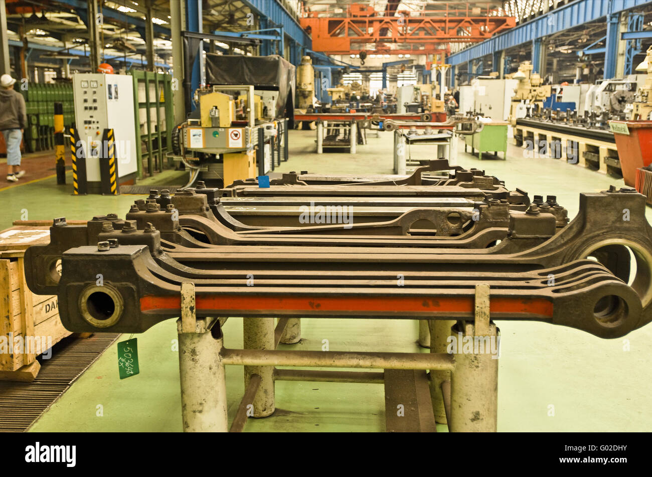 Meiningen Steam Locomotive Works Stock Photo - Alamy