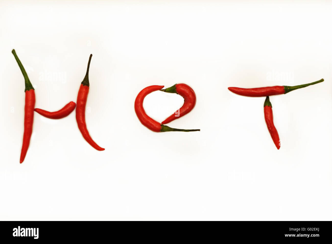 Pepper Letter HOT Stock Photo - Alamy