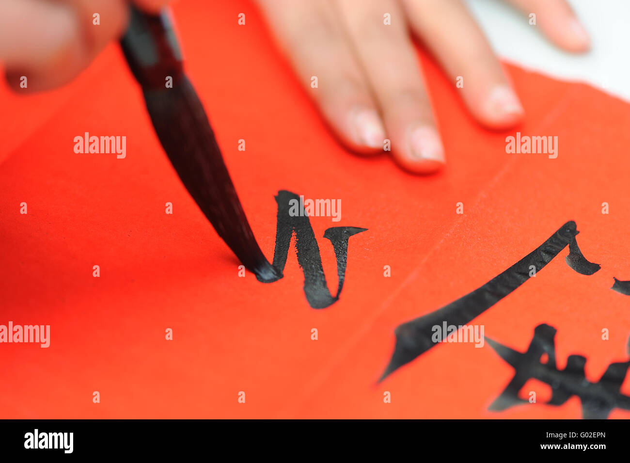 Pre teen writing letter hi-res stock photography and images - Alamy