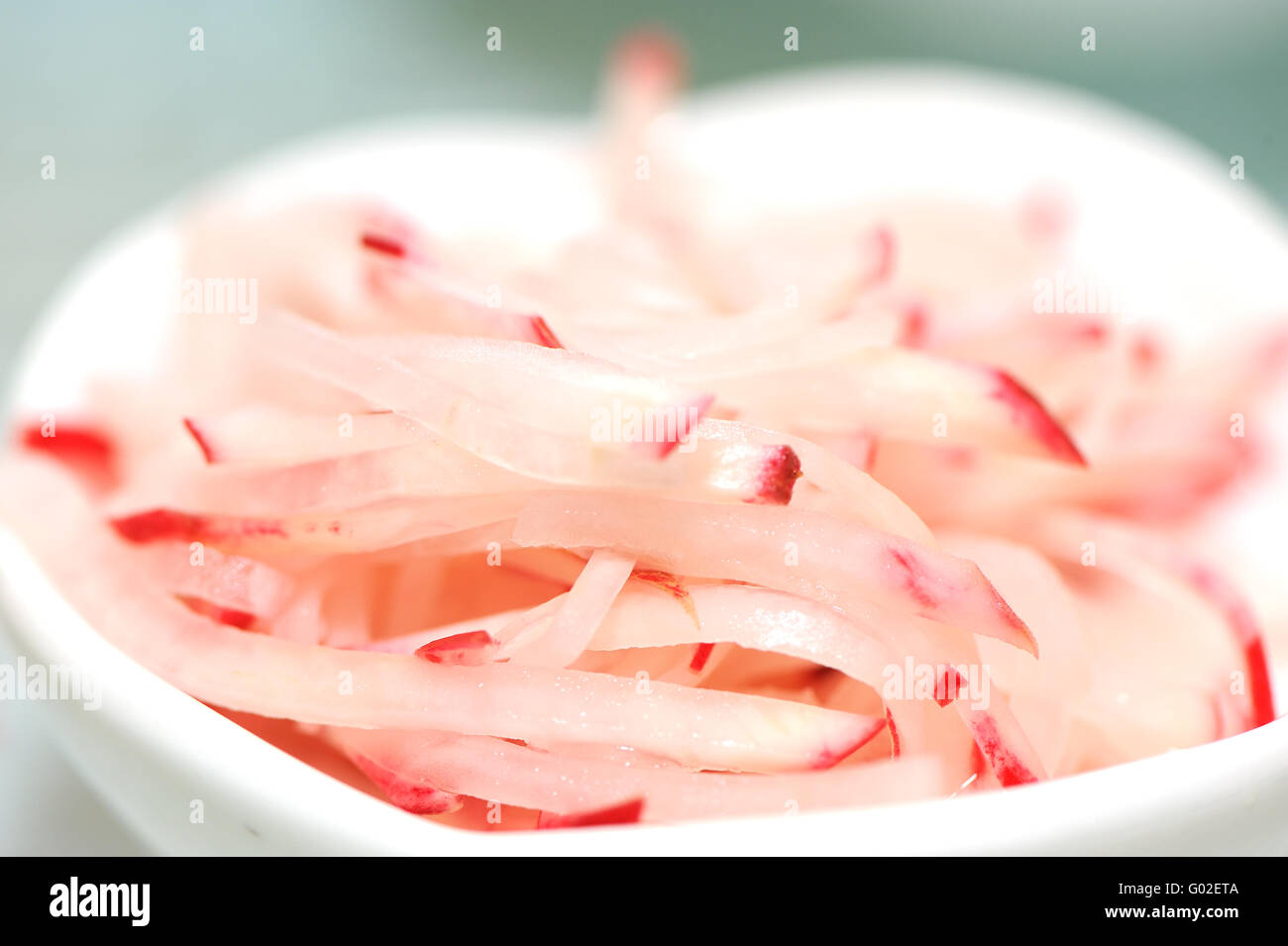 Chinese food Shredded radish Stock Photo - Alamy