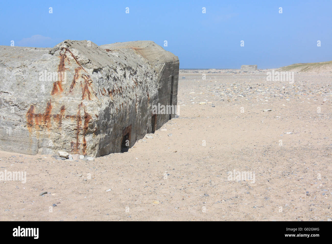 Bunker Danish Coast Stock Photo - Alamy