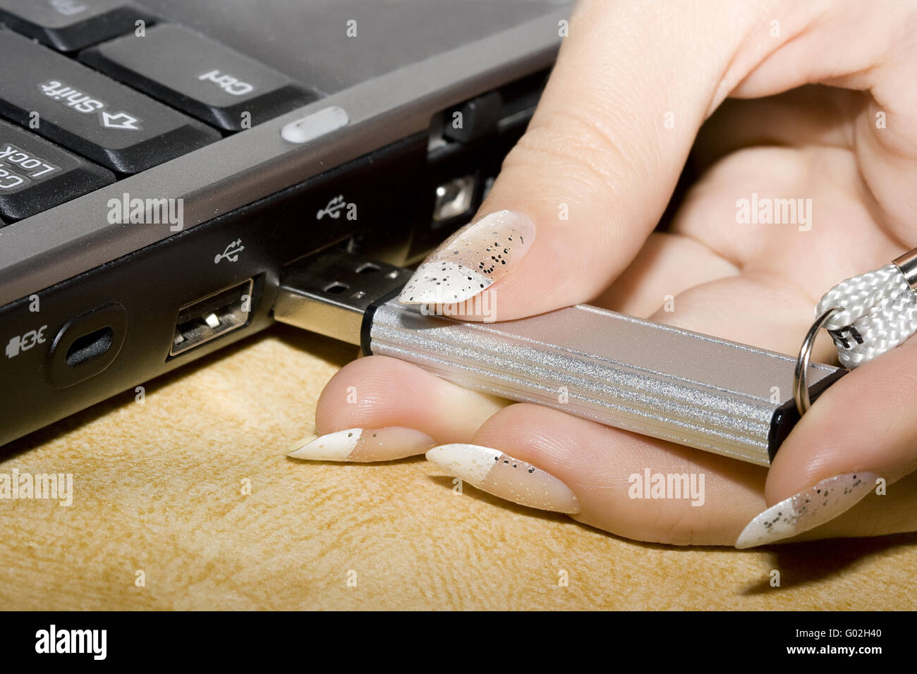 Insert the disk that came with the device hi-res stock photography and ...