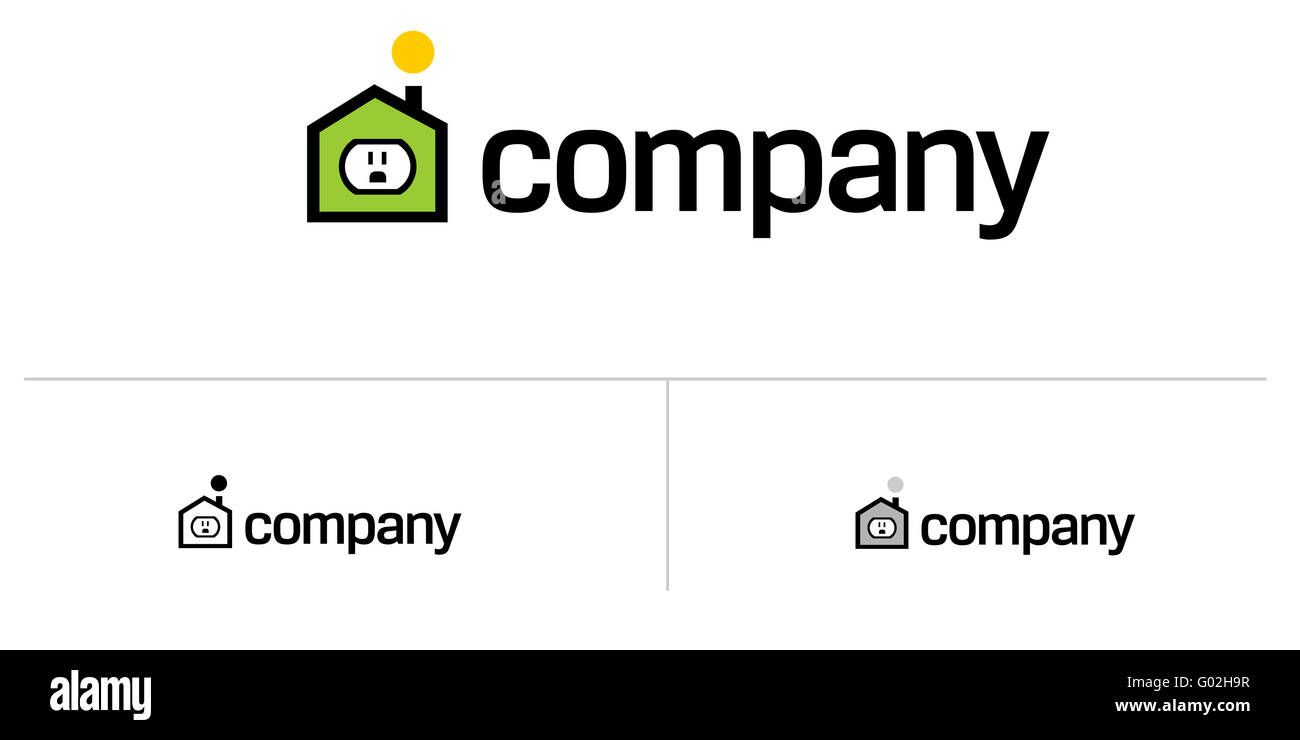 Eco home concept small Cut Out Stock Images & Pictures - Alamy