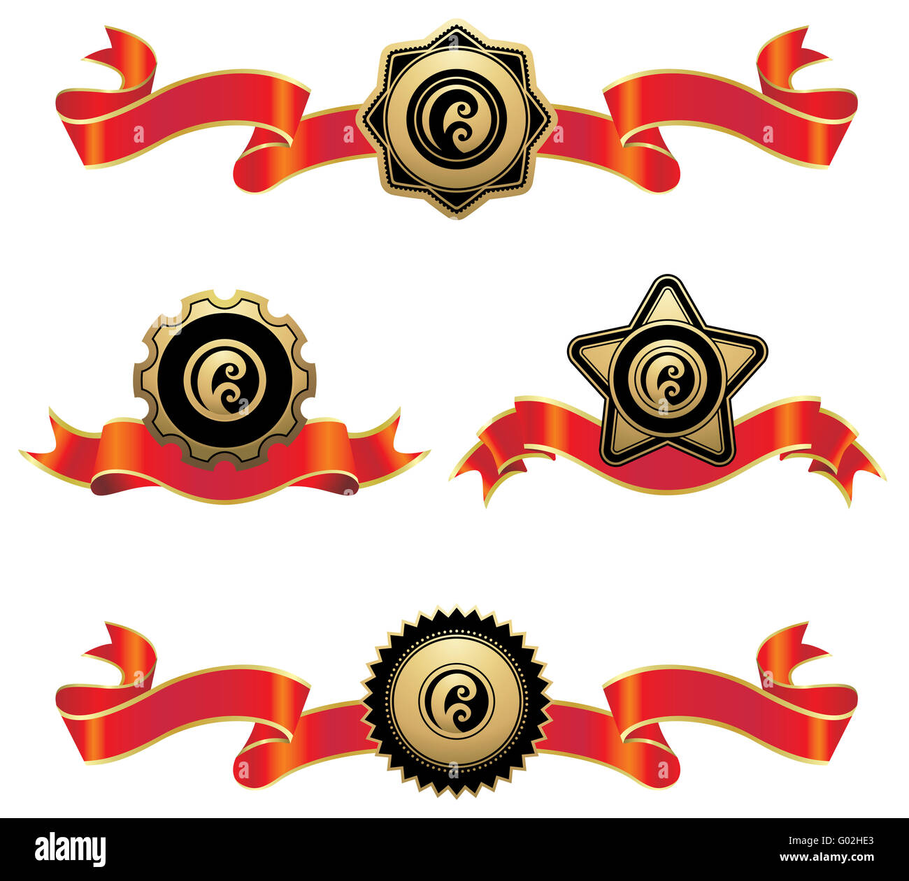 Set of design elements Stock Photo - Alamy