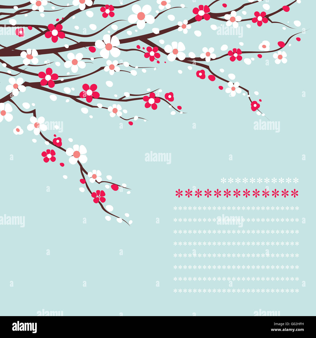 cherry twigs in bloom Stock Photo - Alamy