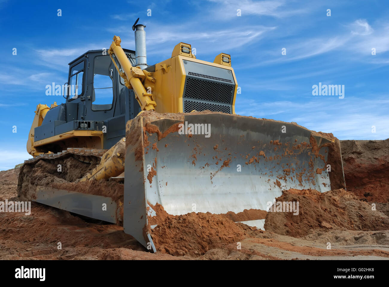 Bulldozer ripper hi-res stock photography and images - Alamy