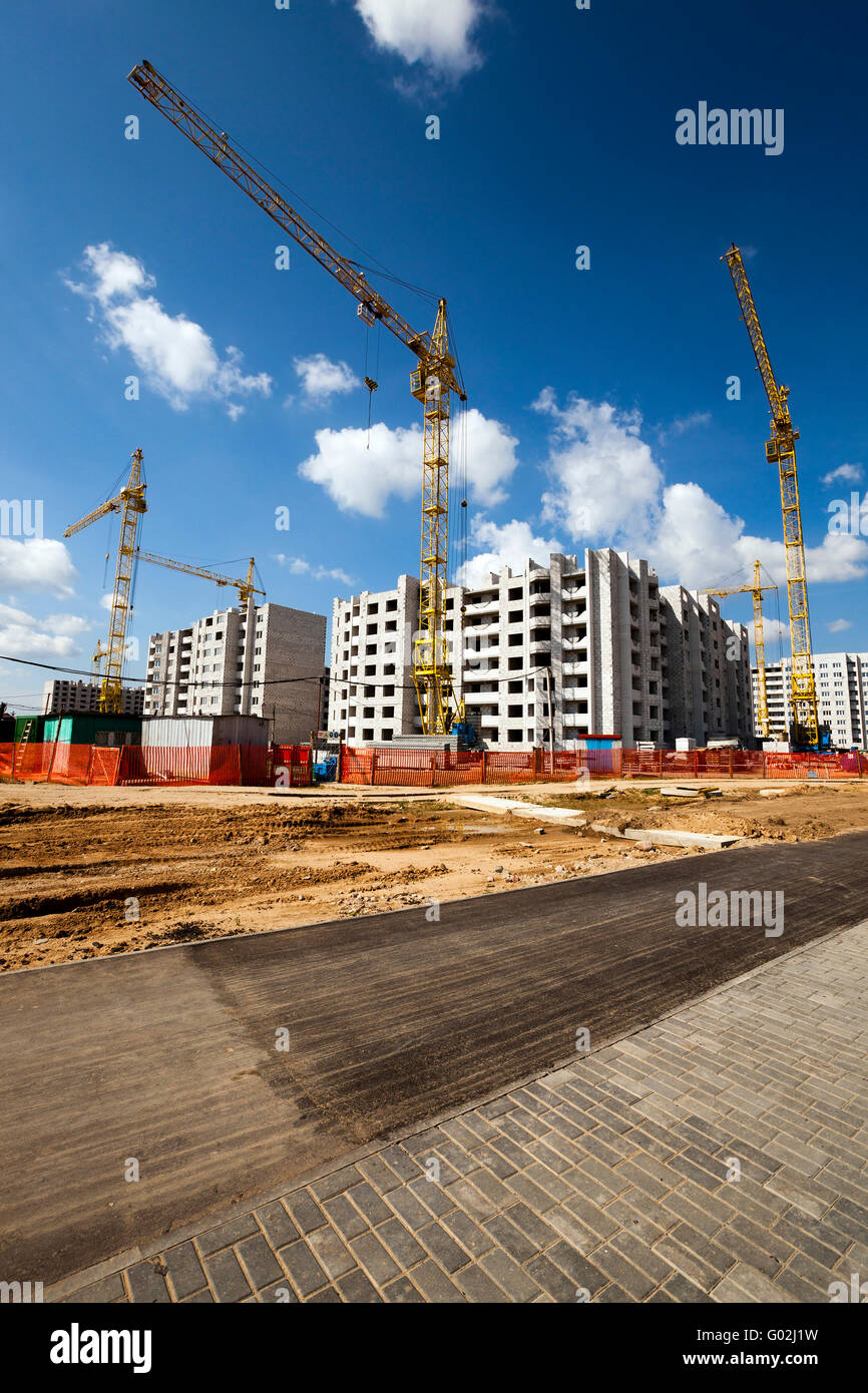construction of the building Stock Photo - Alamy