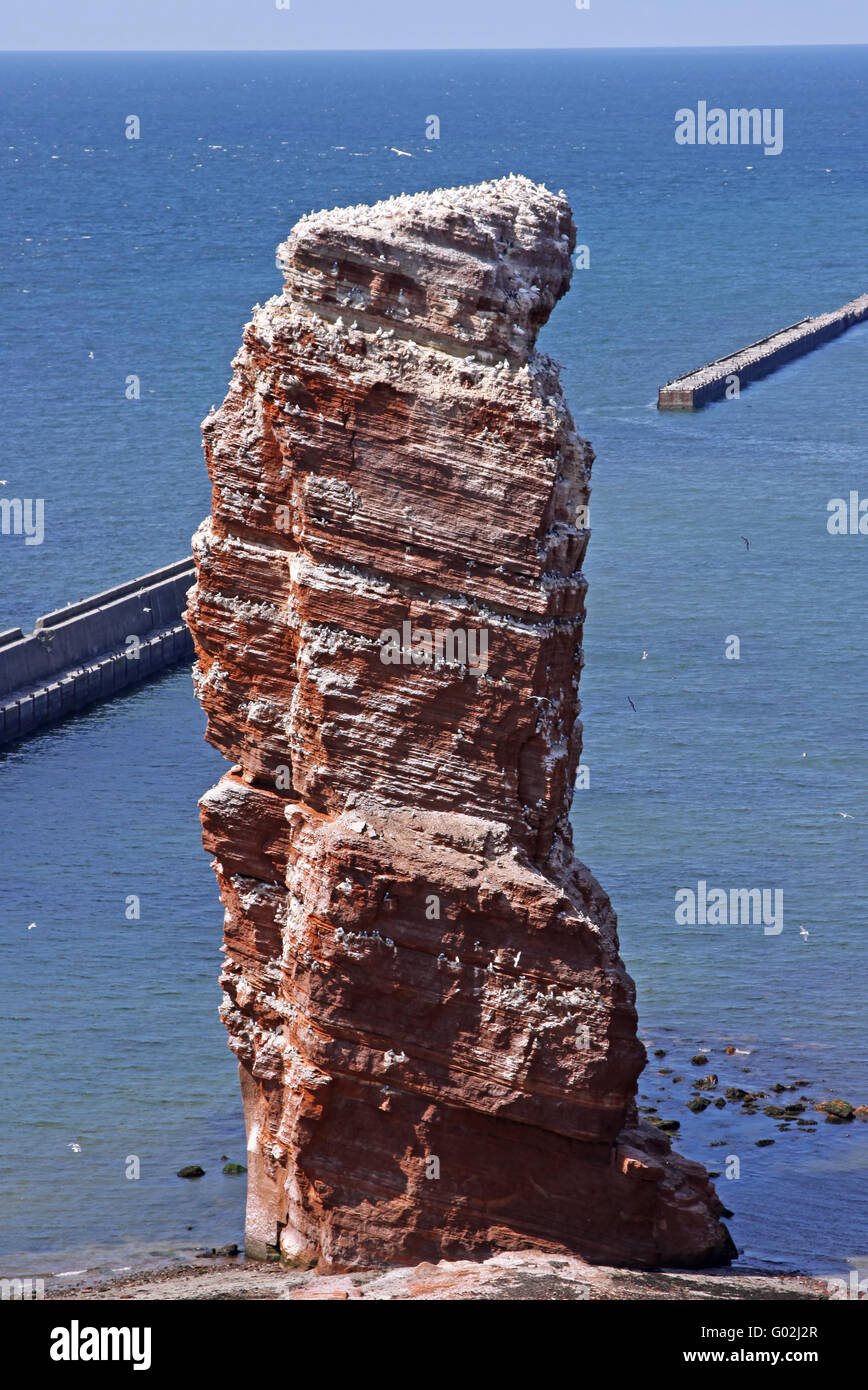 Lange Anna on the island of Helgoland, Germany Stock Photo - Alamy