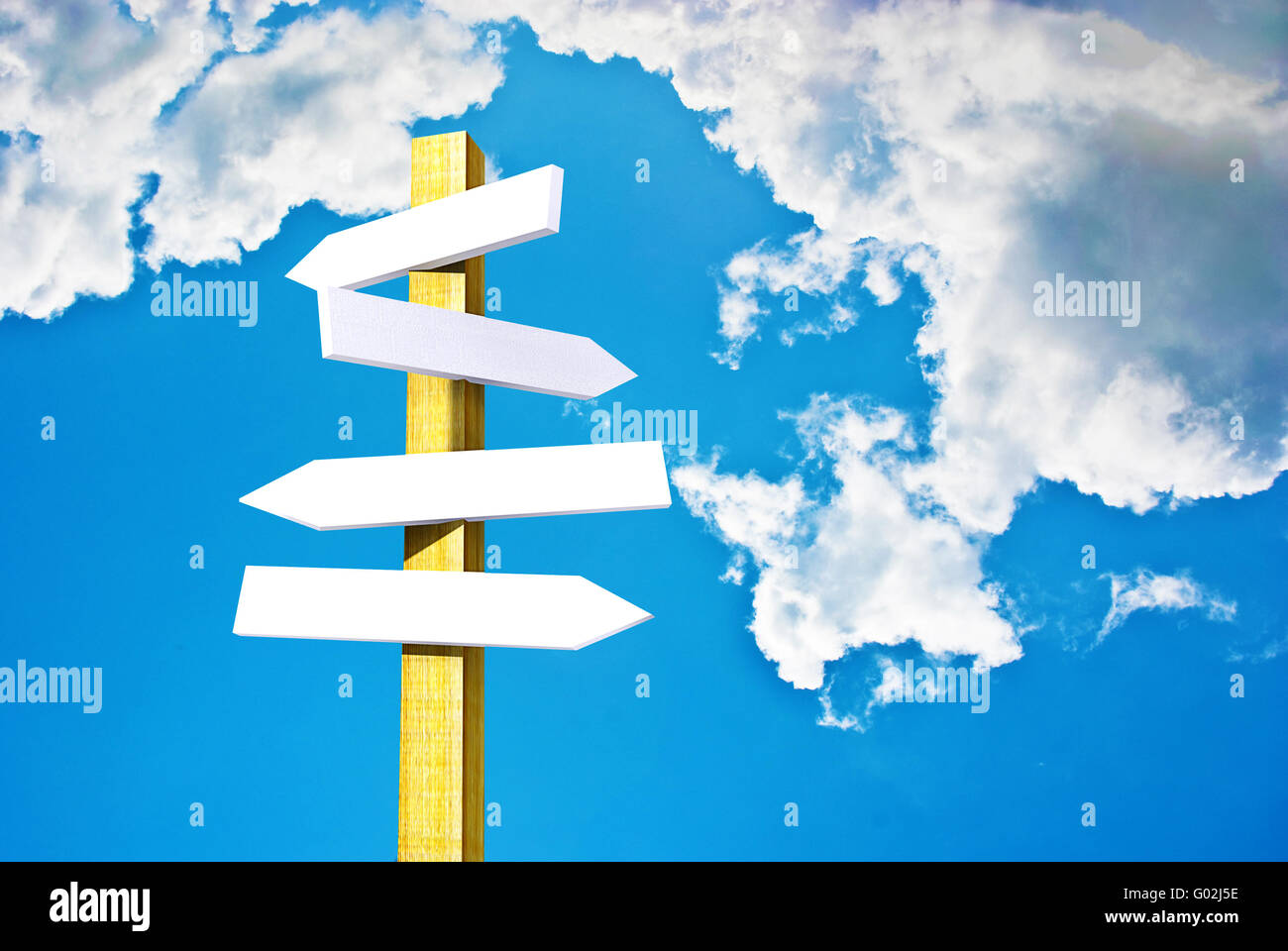 Stick arrow sign hi-res stock photography and images - Alamy