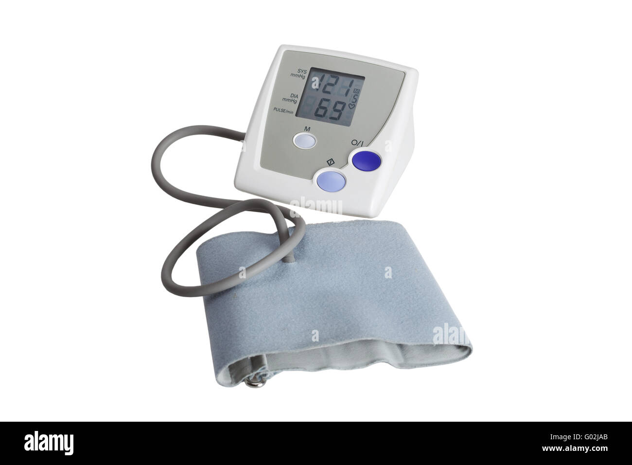 digital monitor for diagnostic of blood pressure Stock Photo - Alamy