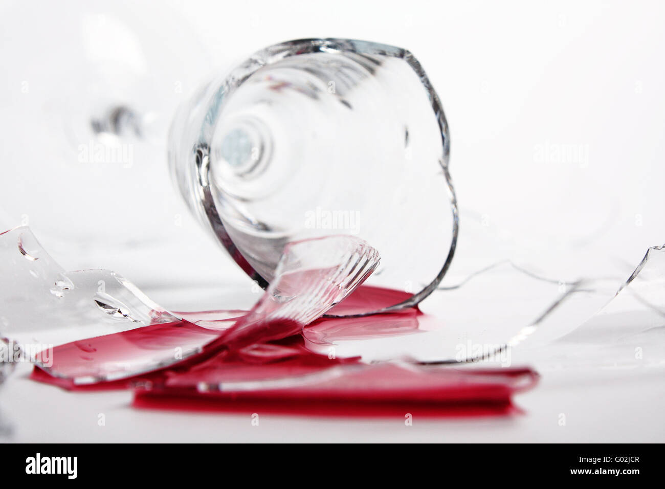 Danger sign warning broken glass hi-res stock photography and images ...