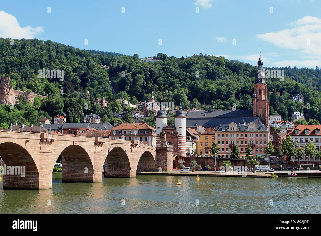 Heidelberg cradle of romance Stock Photo - Alamy