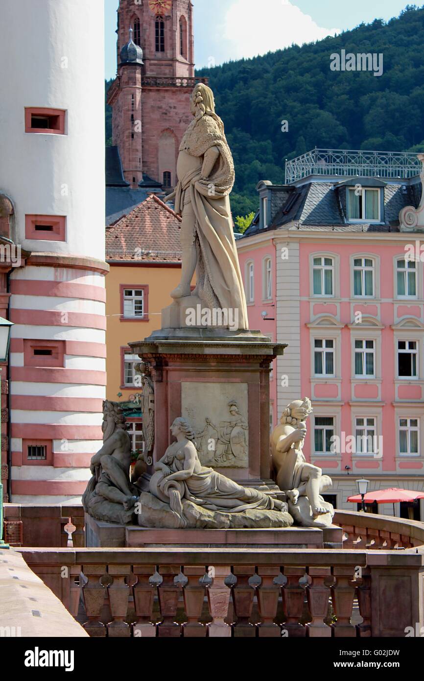 Heidelberg cradle of romance Stock Photo - Alamy