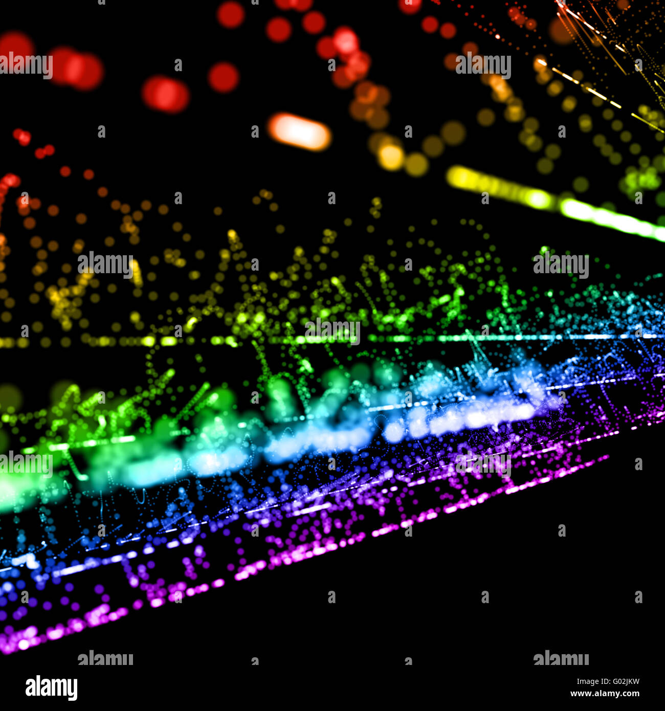 colorful abstract neon technological background Stock Photo - Alamy