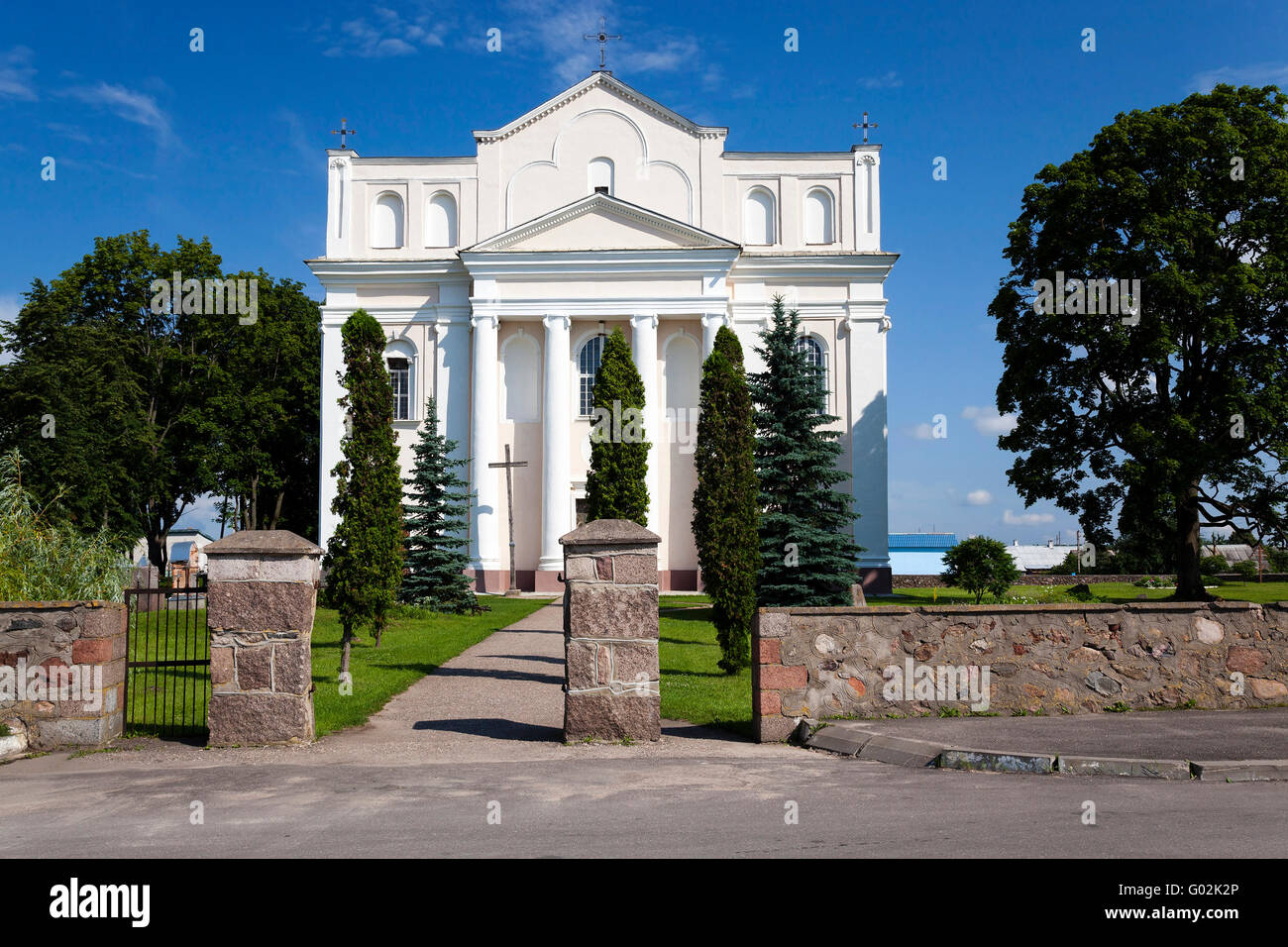 Catholic Church Belarus Stock Photo - Alamy