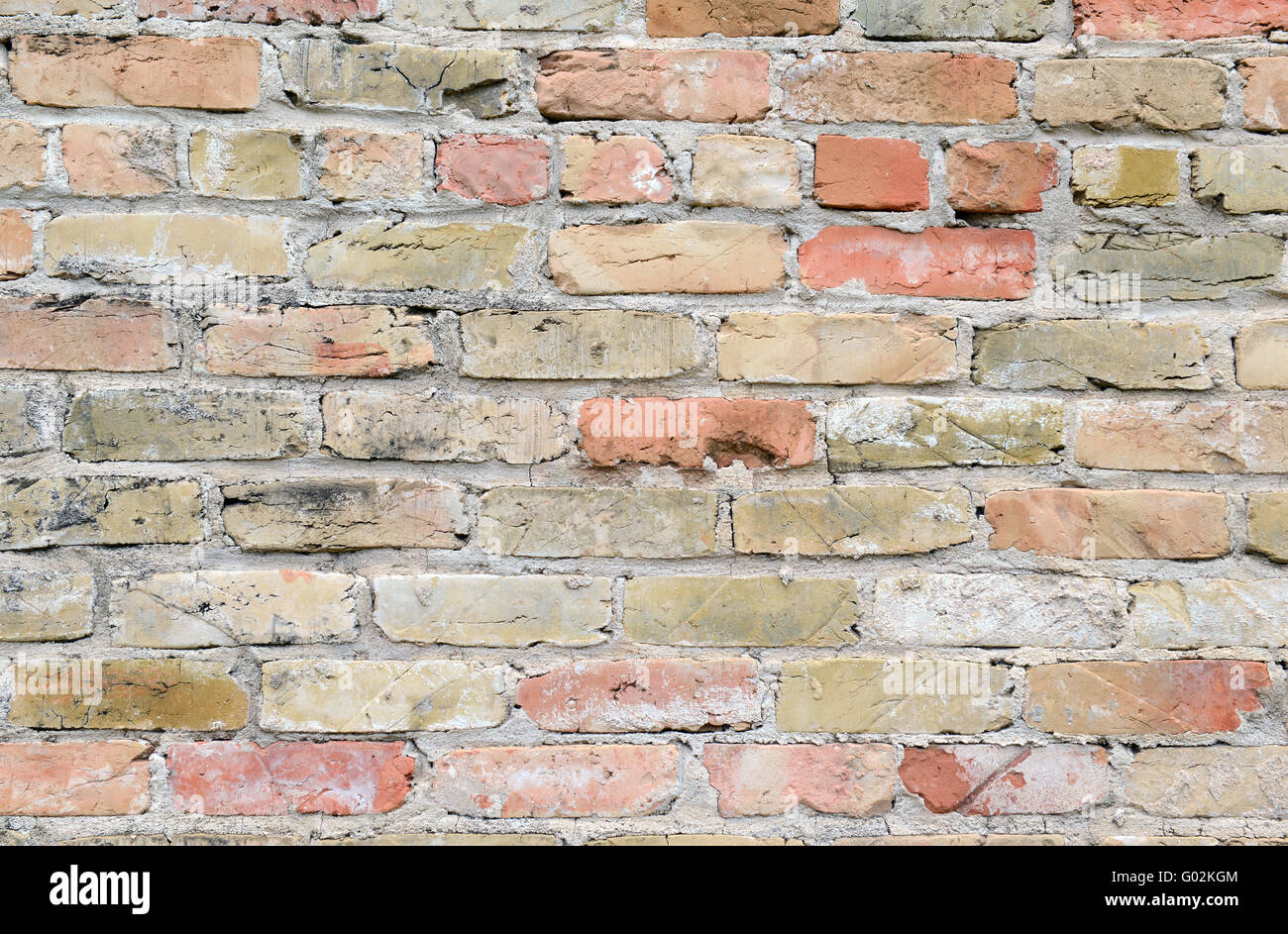 Brick wall facade on building Stock Photo - Alamy