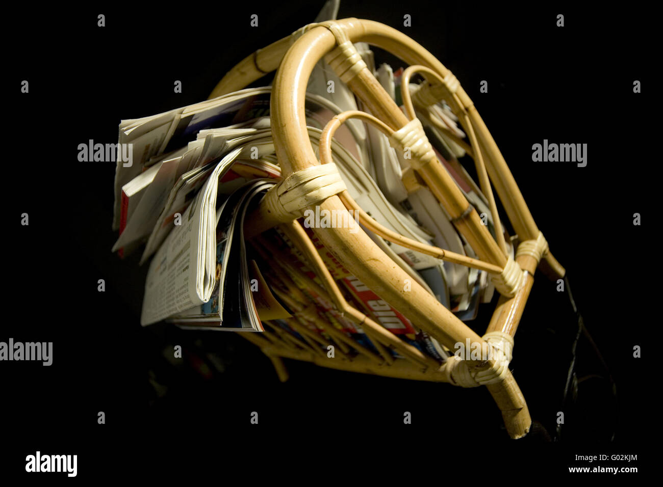 Newspaper in magazine rack hi-res stock photography and images - Alamy