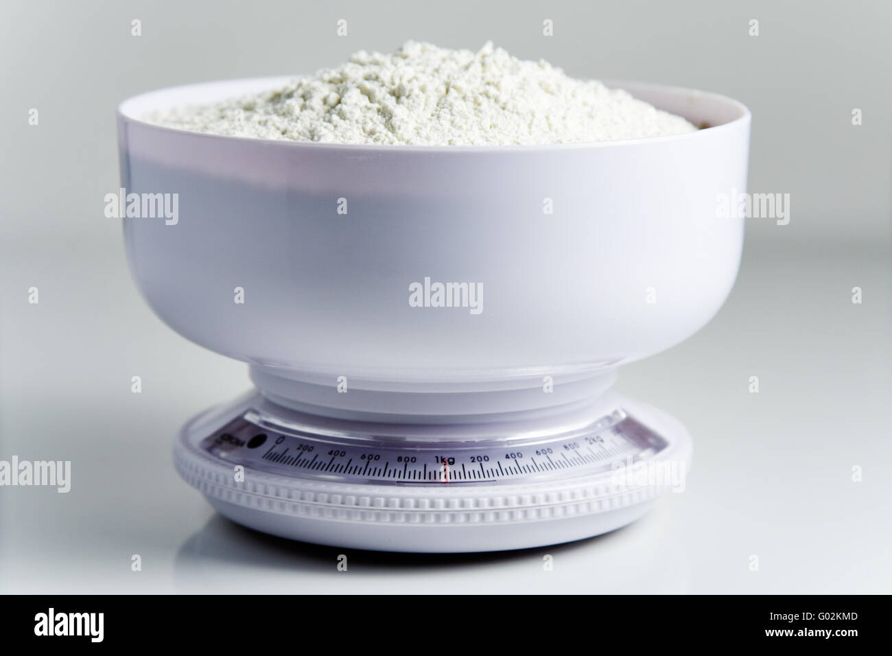 Balance scale flour hi-res stock photography and images - Alamy