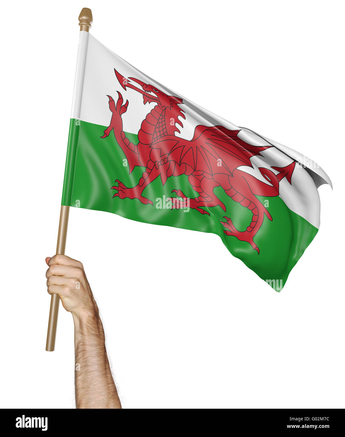 Welsh flag hi-res stock photography and images - Alamy