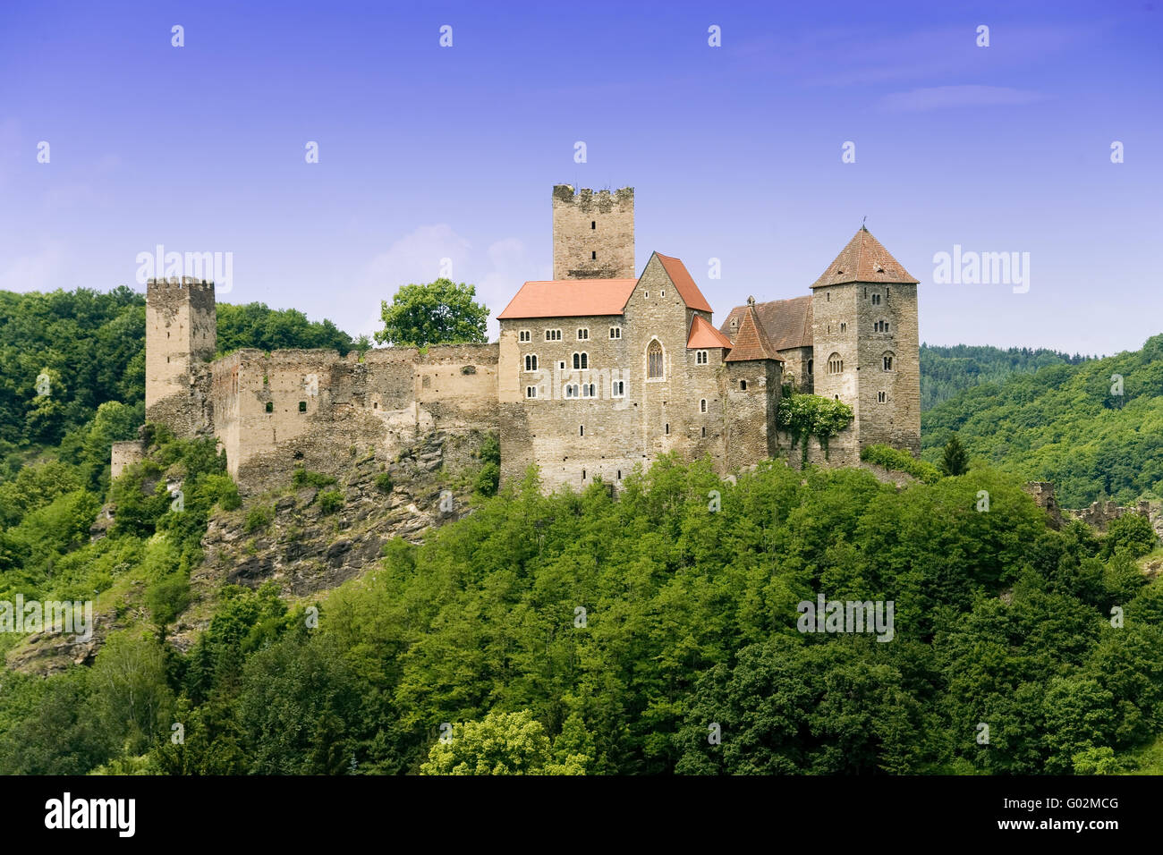 castle hardegg in Lower Austria Stock Photo - Alamy