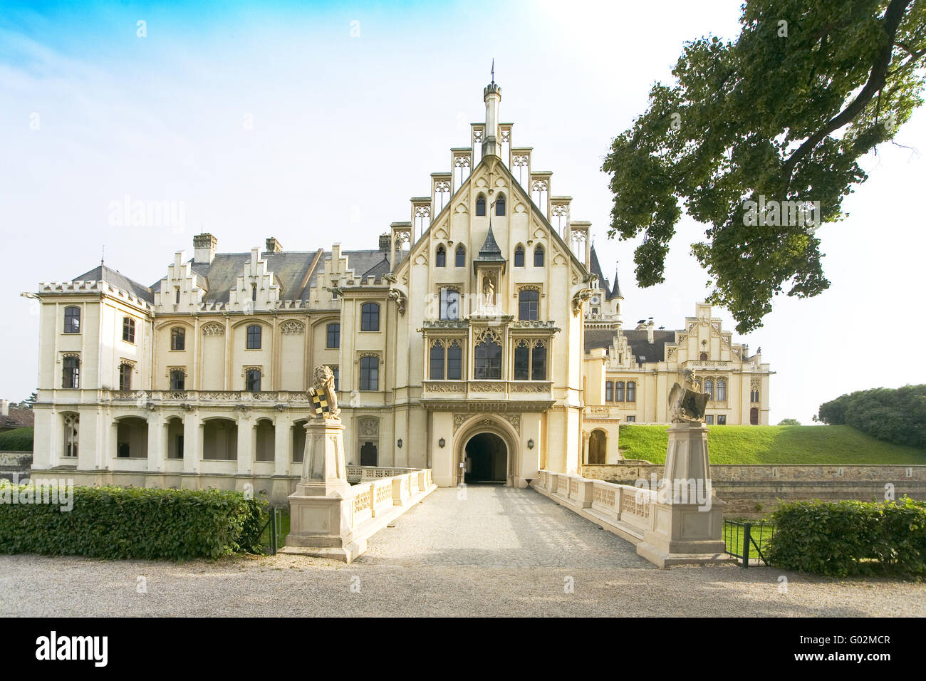 Grafenegg palace in Lower Austria Stock Photo - Alamy
