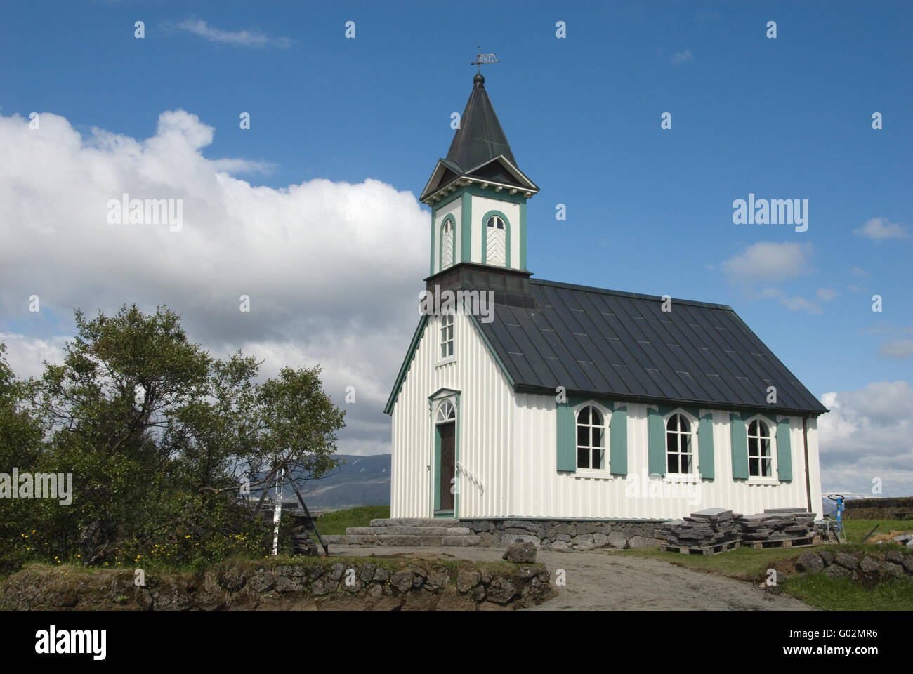 Thingvalla church hi-res stock photography and images - Alamy