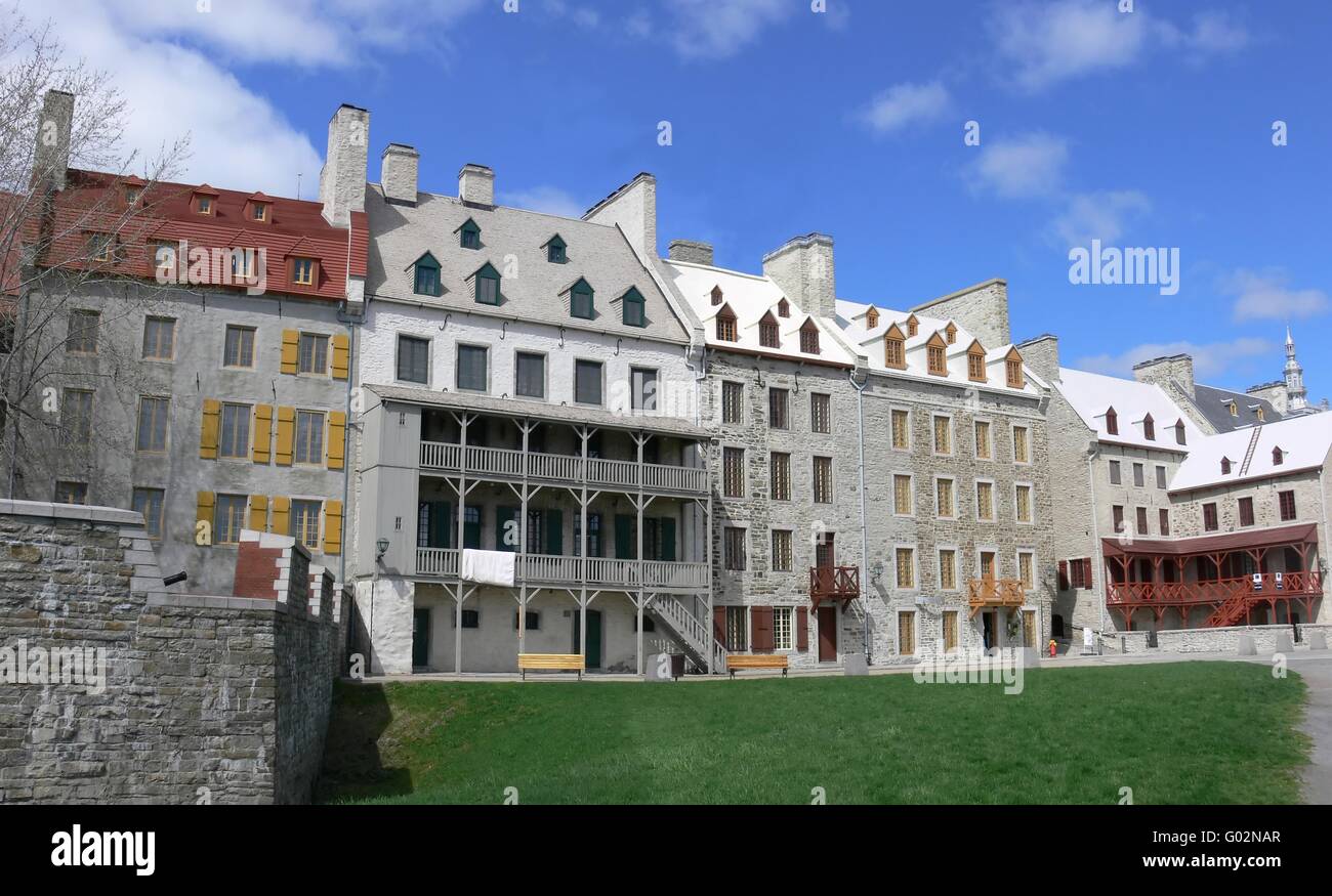 Lower Town Quebec Stock Photo - Alamy