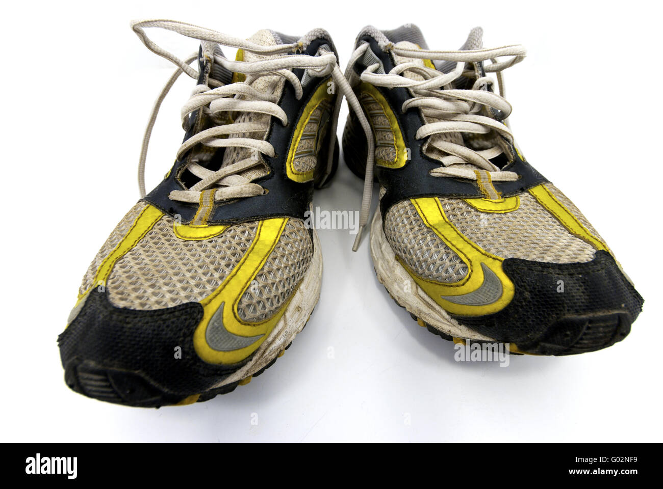 Old athletic shoes Cut Out Stock Images & Pictures - Alamy