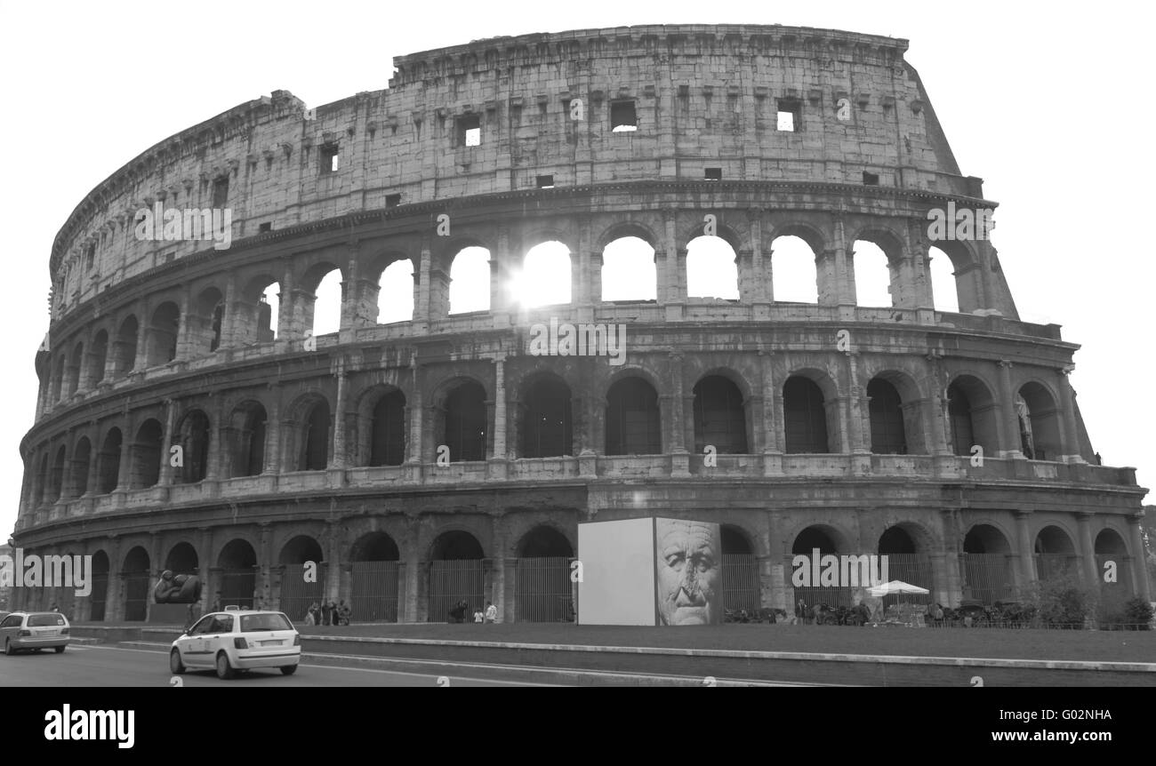 Colosseum tourist Black and White Stock Photos & Images - Alamy