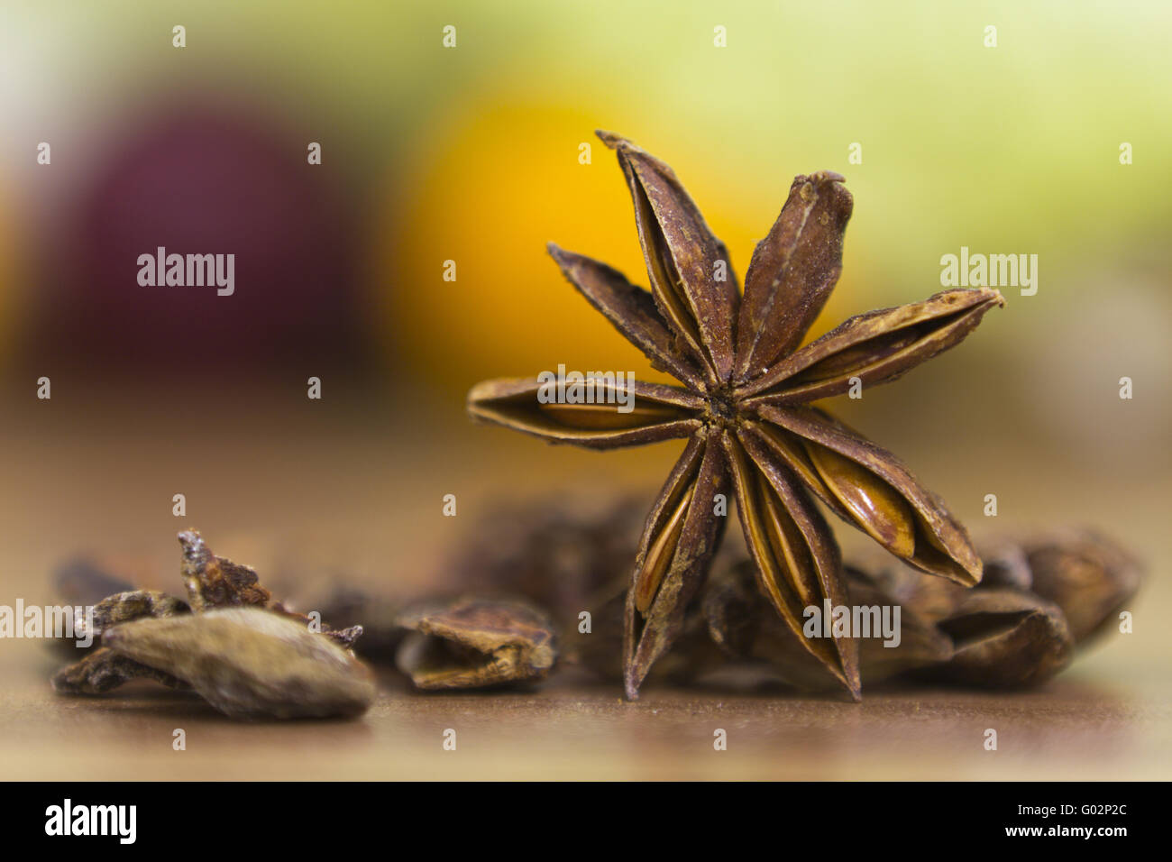 Japanese star anis hi-res stock photography and images - Alamy