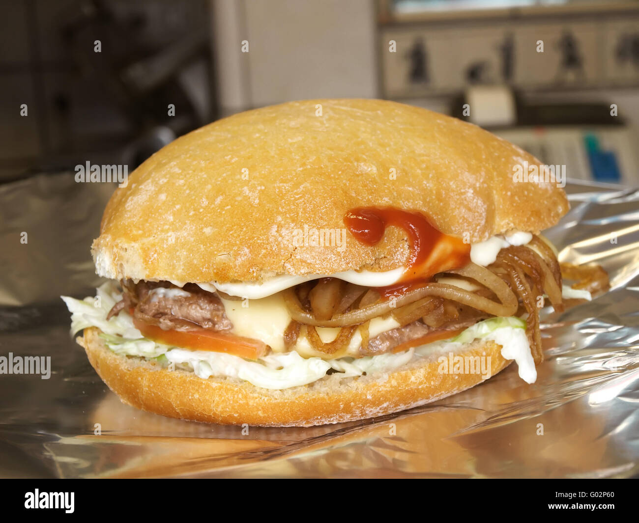 Fastfood hausgemacht hi-res stock photography and images - Alamy