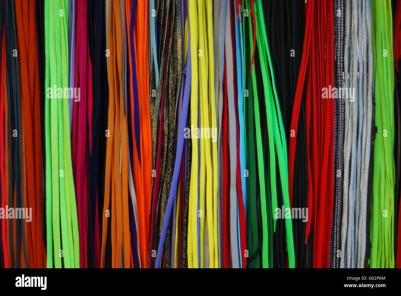 Colored laces hi-res stock photography and images - Alamy