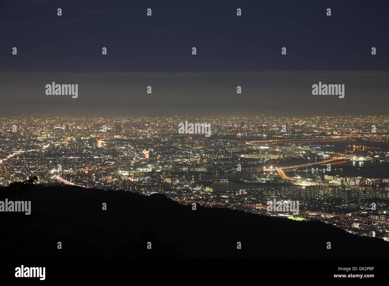 Kobe japan lights hi-res stock photography and images - Alamy