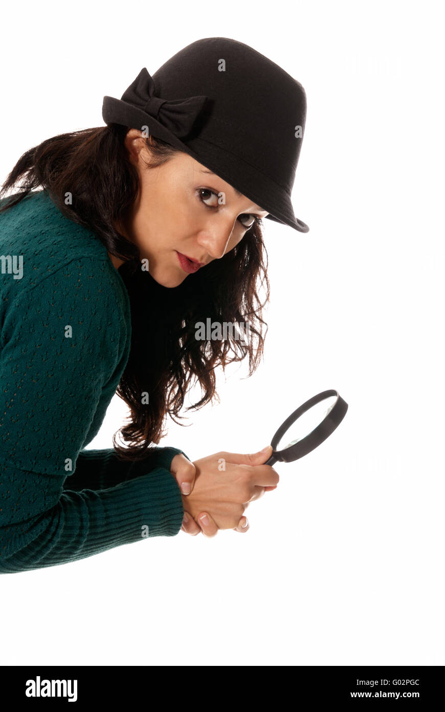 Magnifier inspector hi-res stock photography and images - Alamy