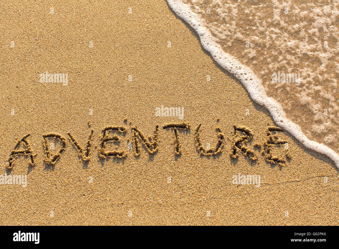 Adventure word hi-res stock photography and images - Alamy