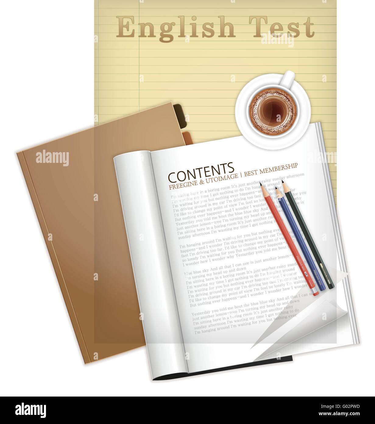 Object background Stock Vector Images - Alamy