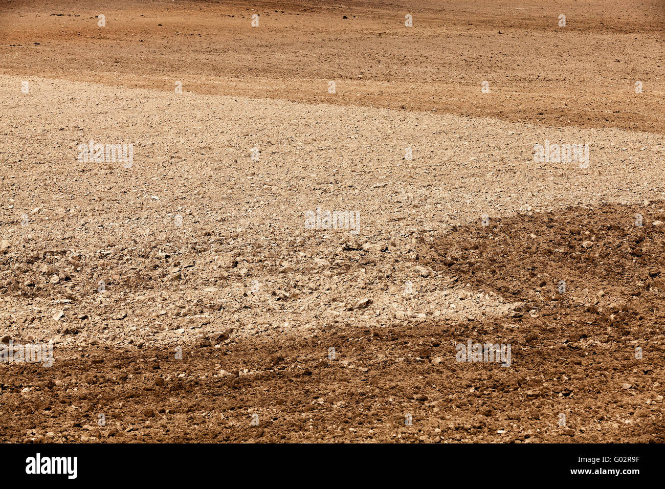 land plowed field Stock Photo - Alamy