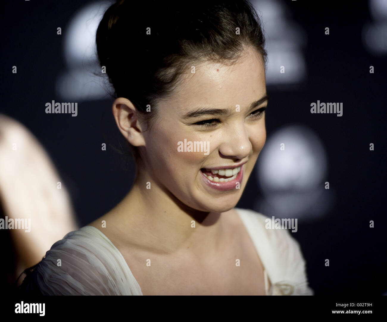 14 year old True Grit actress, Hailee Steinfeld Stock Photo - Alamy