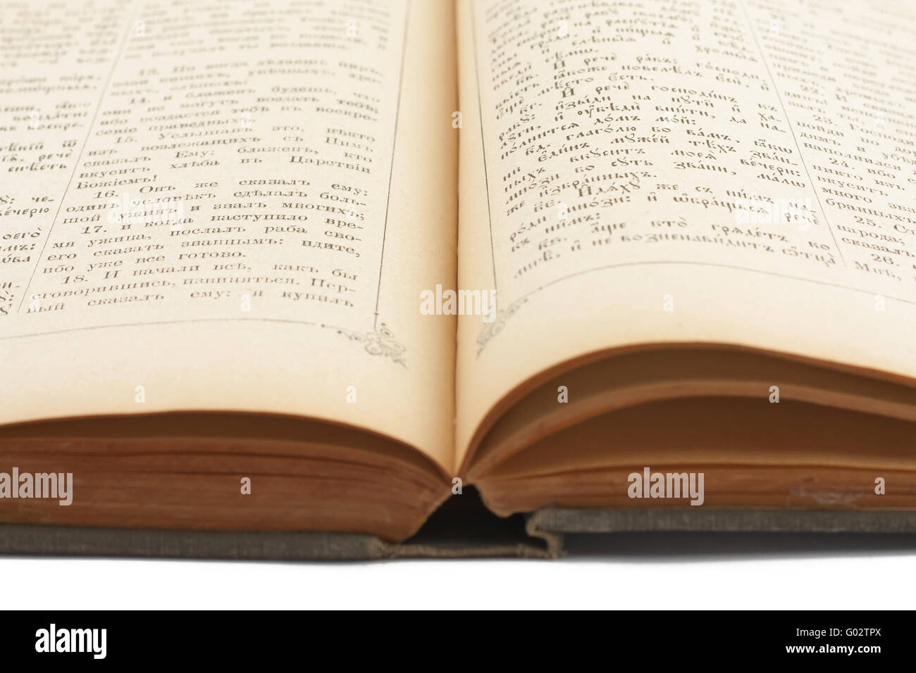 Book of gospel hi-res stock photography and images - Alamy