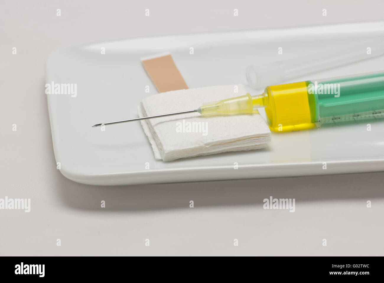 Syringe Injection Immunization Stock Photo - Alamy