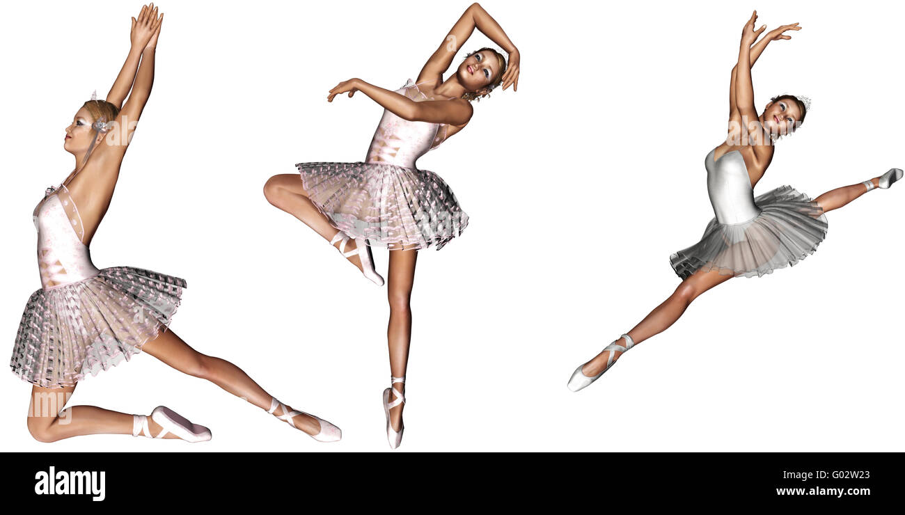 a beautiful woman dancing ballet Stock Photo - Alamy