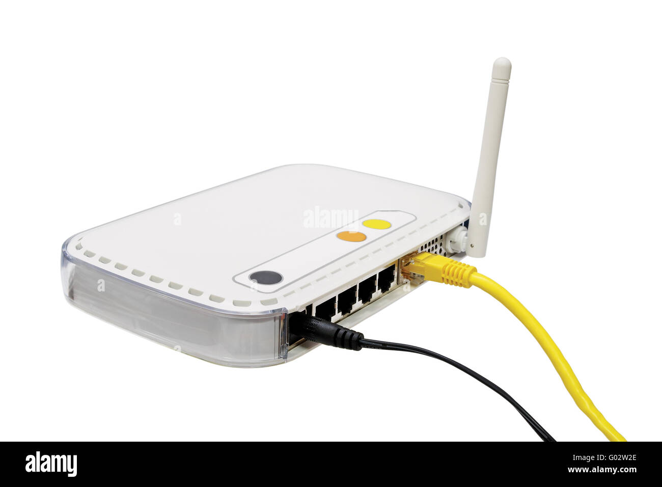 Modem connector Cut Out Stock Images & Pictures - Alamy