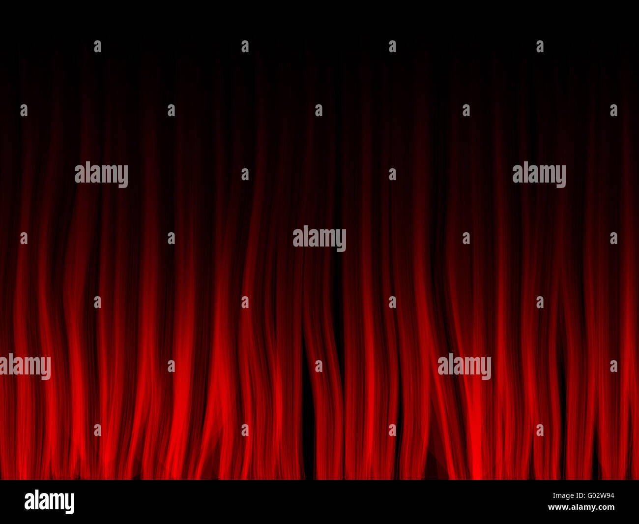 Red Fire Flames. Color and forms are editable Stock Photo - Alamy