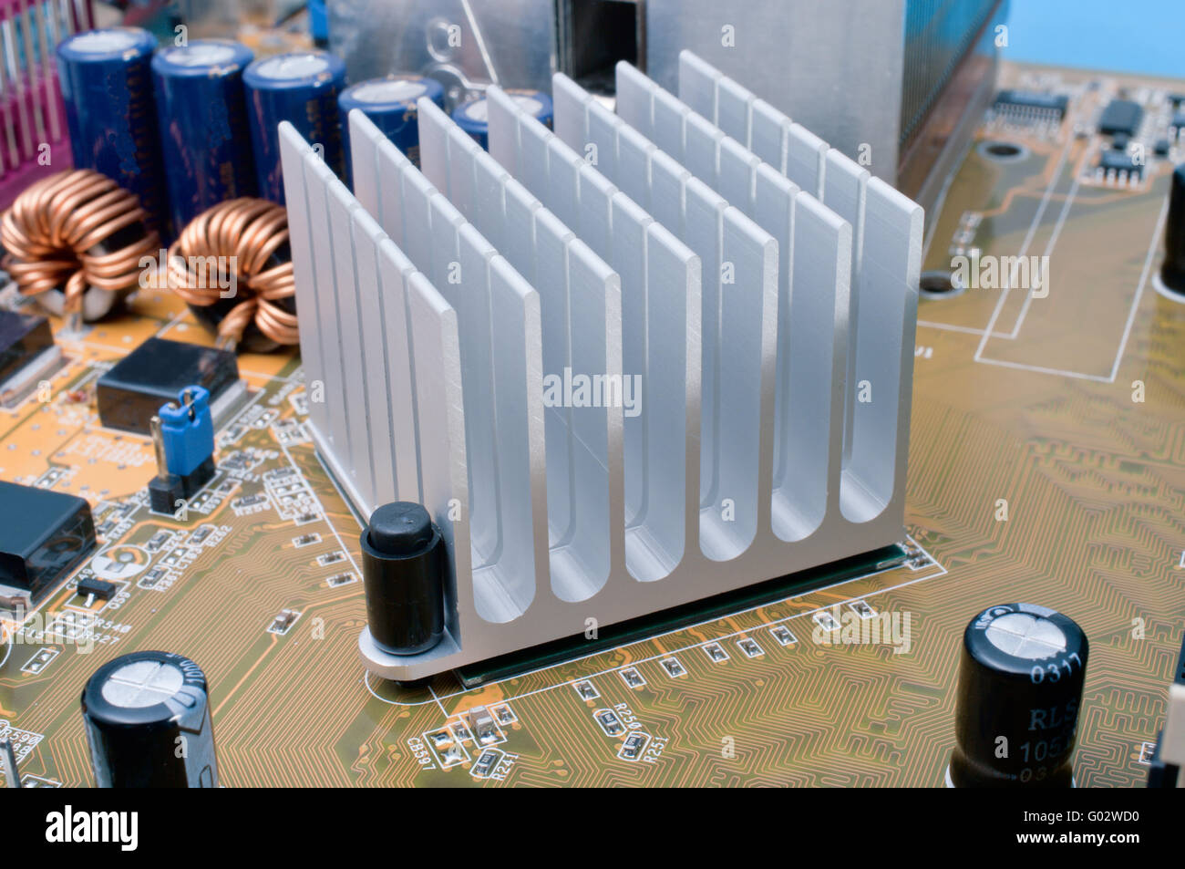 Installing cpu on green motherboard hi-res stock photography and images ...