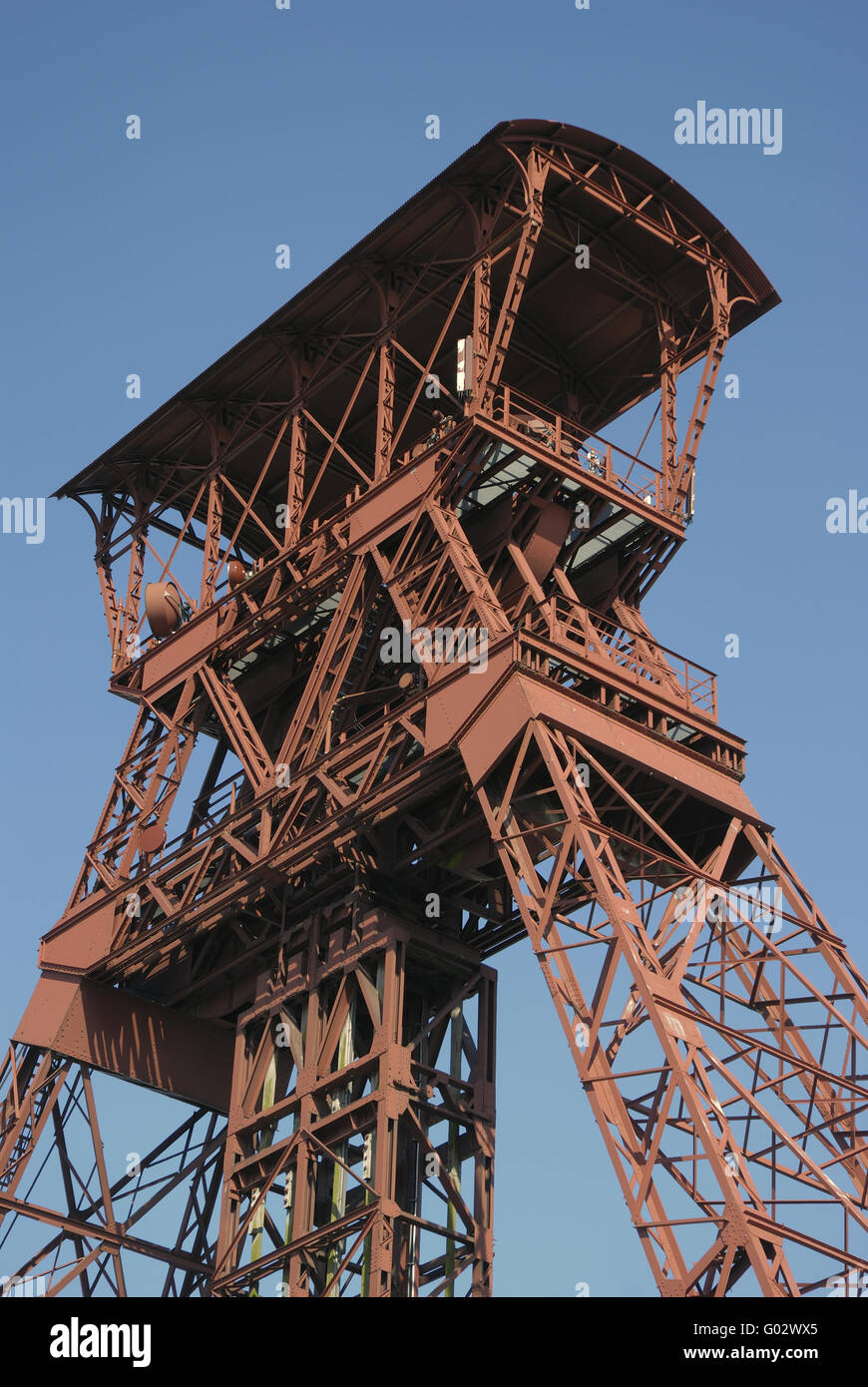 Winding gear shaft head gear hi-res stock photography and images - Alamy